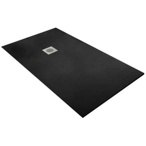 Set aanbieding inloopdouche + leisteenlook douchebak + sifon kopen ...