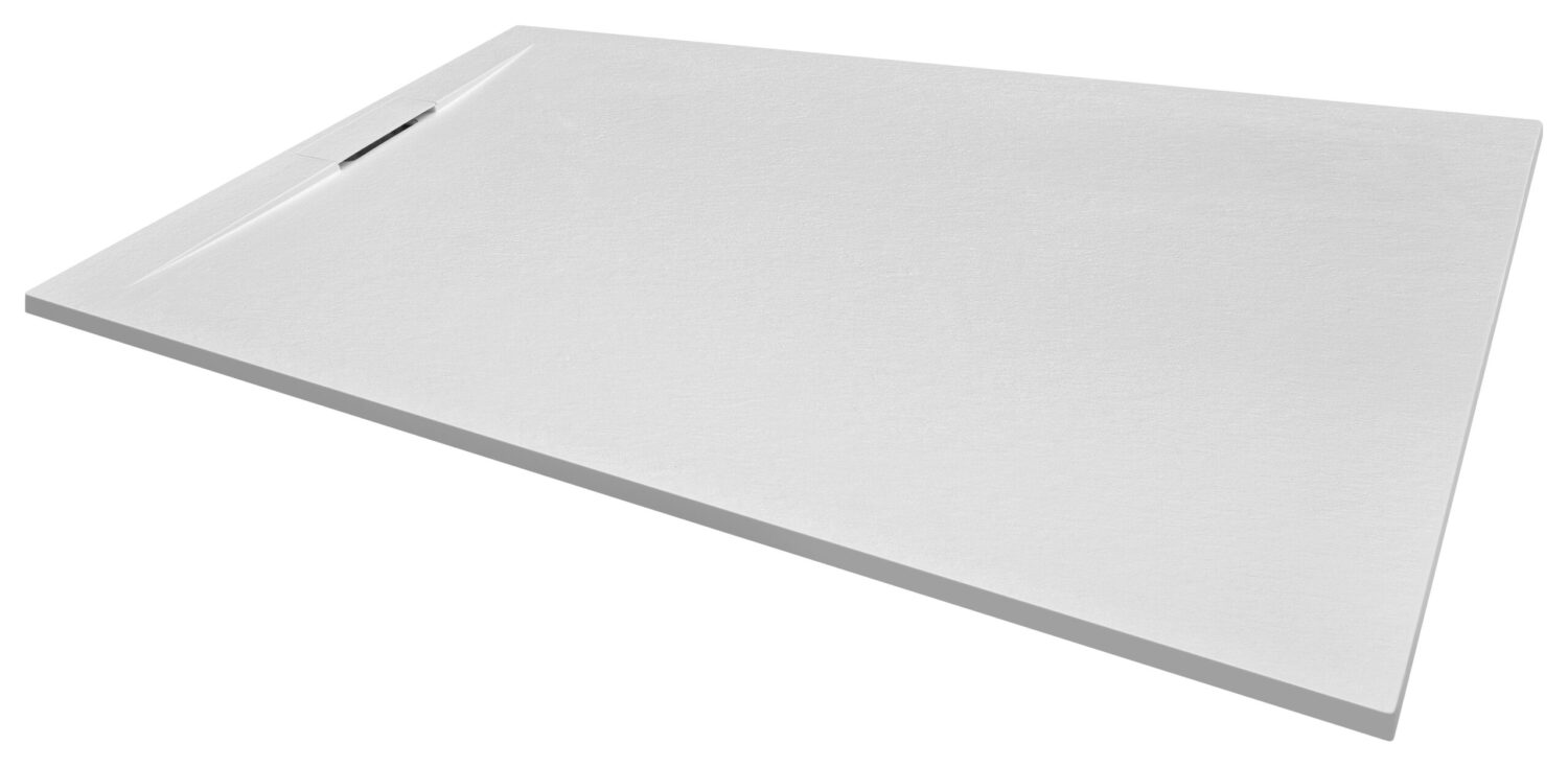 Composiet douchebak met composiet rooster Wit kopen? - Douchecabine.be